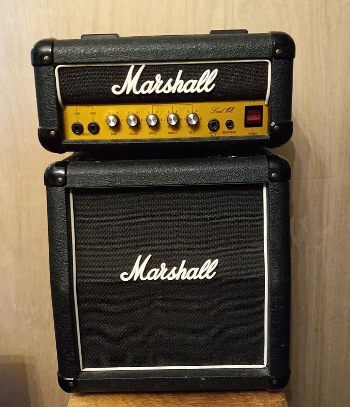 Marshall Lead 12 (3005) Mini Half-stack 1980s - Black | Reverb