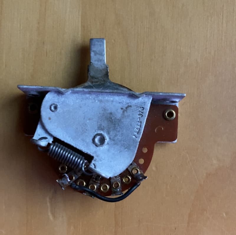 1977 Fender Strat 5 way switch (Rare first year of the 5way | Reverb