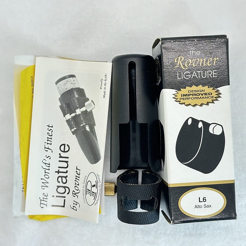 Rovner L6 Alto Sax Ligature | Reverb