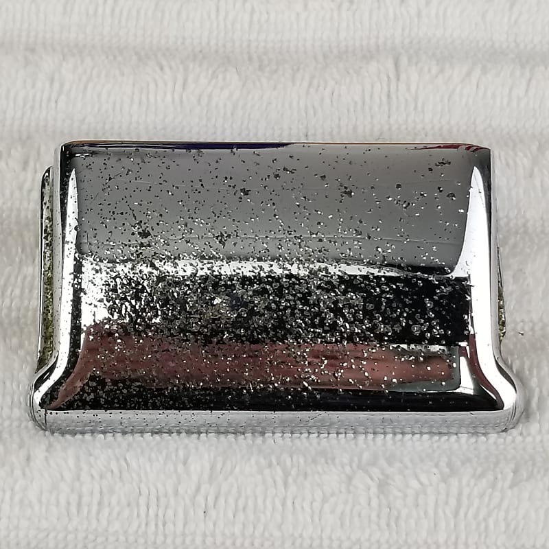 1960s Fender Stratocaster Bridge Cover - 100% Genuine Vintage | Reverb