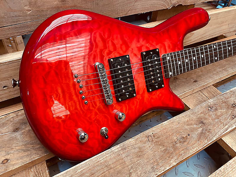 OLP Stuart Spector Trans Red | Reverb
