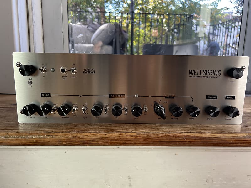 Teaching Machines Wellspring- Amazing Spring Reverb plus | Reverb