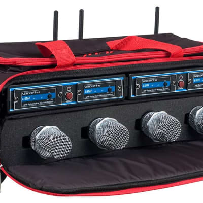 VocoPro 4 Channel Wireless Handheld Microphone System In A | Reverb