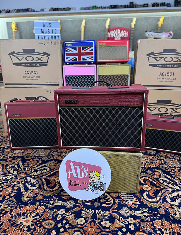 VOX AC15 Limited Edition 2024 - Red | Reverb Ireland