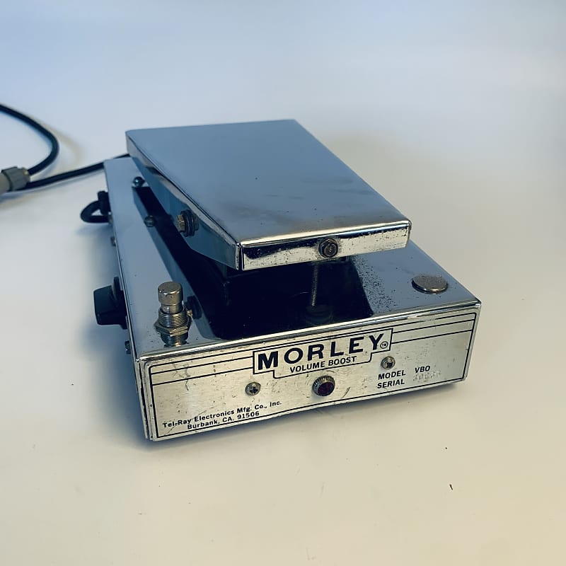 Morley VBO Volume Boost - 240v Model 80’s - Chrome | Reverb