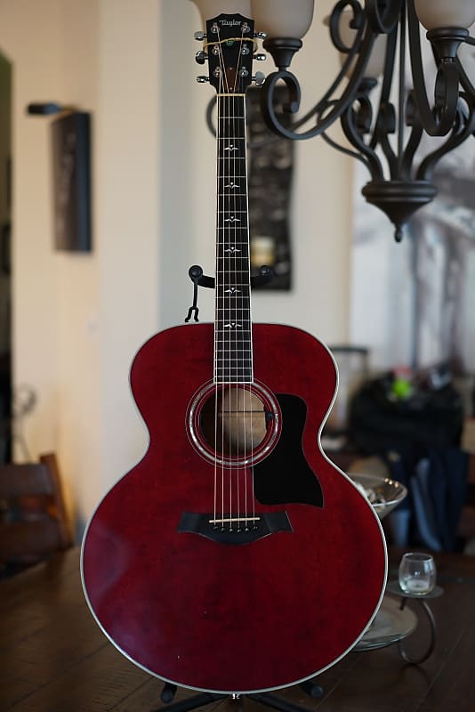 Taylor 615 Jumbo 1992 Red | Reverb