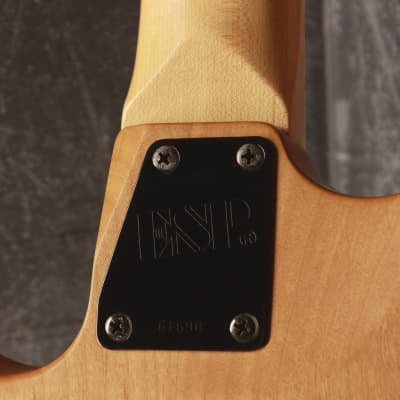 ESP Standard M-II Deluxe Natural 1992 | Reverb