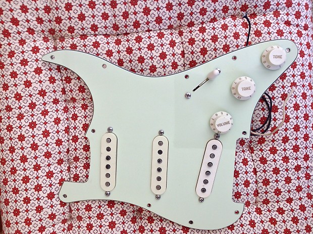 Sliders Strat Pickups SRV/59 Mint Green | Reverb