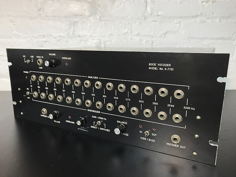 Bode Vocoder Model No V-7701 - INSANELY RARE Vintage Sixteen | Reverb