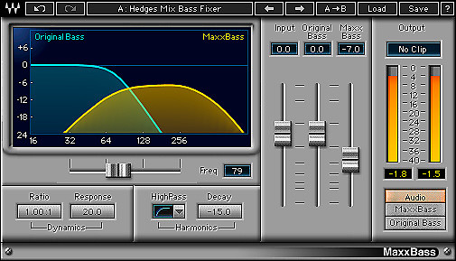 Waves Maxx Bass Plugin (native) Fast E-Delivery! | Reverb