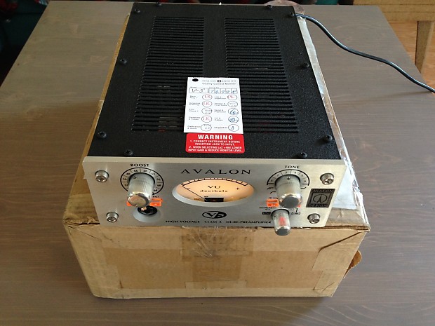 Details about Avalon Design V5 Class-A RE-DI-Preamplifier | Reverb