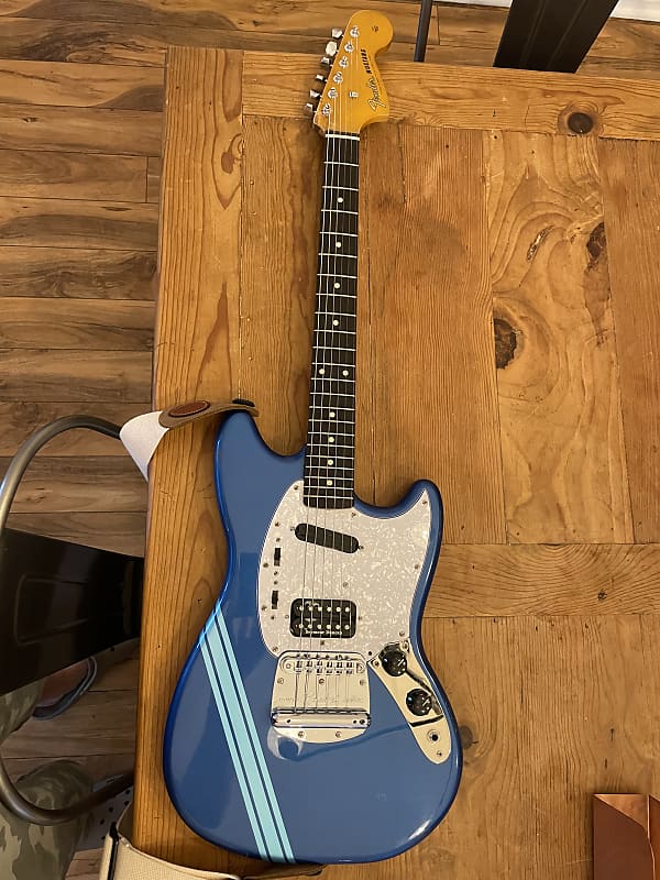 Partscaster Mustang 2023 - Lake Placid Blue Kurt Cobain Specs | Reverb