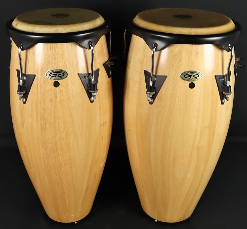 Pair of LP Cosmic Percussion Congas 11" & 10" Latin | Reverb