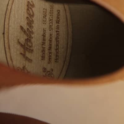 Hohner Eclipse ECA612 12-string acoustic electric guitar | Reverb