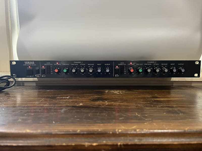 Yamaha GC2020 Rackmount Compressor/Limiter - Black, with | Reverb