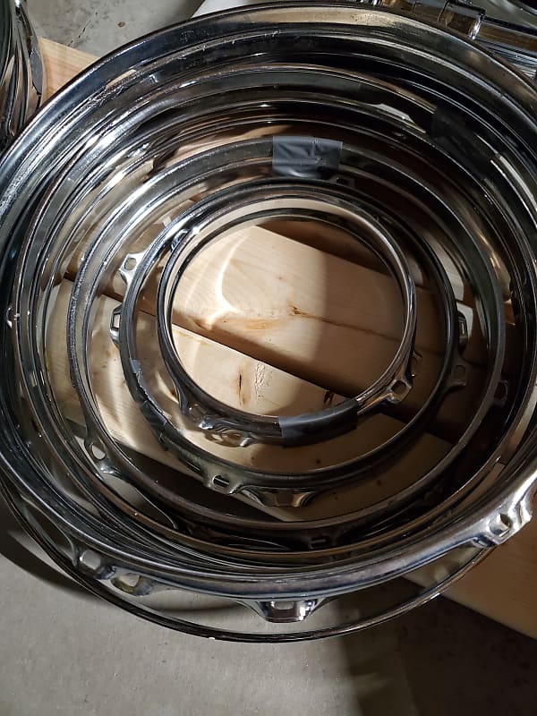 Drum rims/hoops lot ! | Reverb