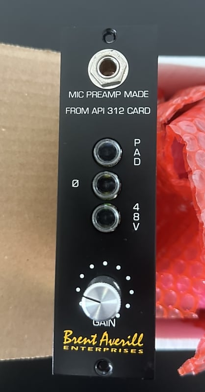 Brent Averill 312 Vintage API Card | Reverb