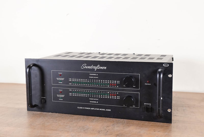 Soundcraftsmen A5002 Two-Channel Power Amplifier (church | Reverb