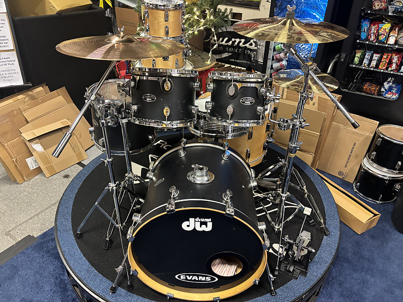 PDP by DW concept maple 2021 - Satin Black | Reverb