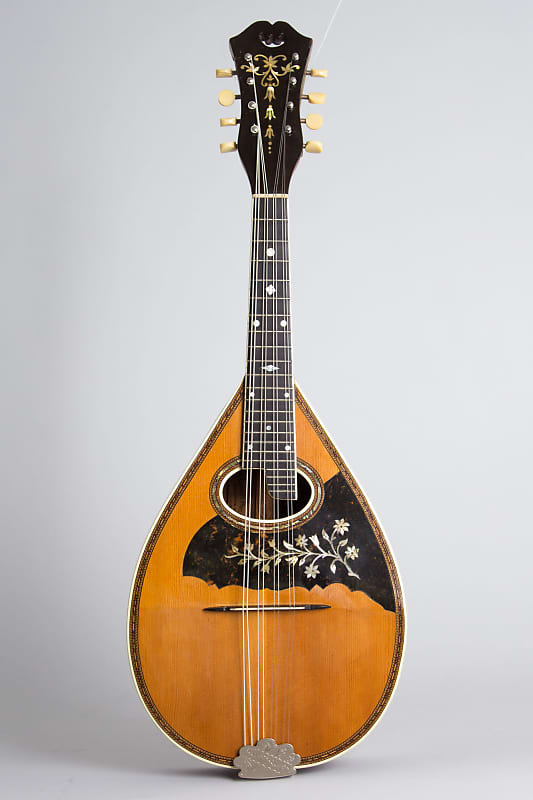 Maurer Flat Back, Bent Top Mandolin, made by Larson Brothers | Reverb