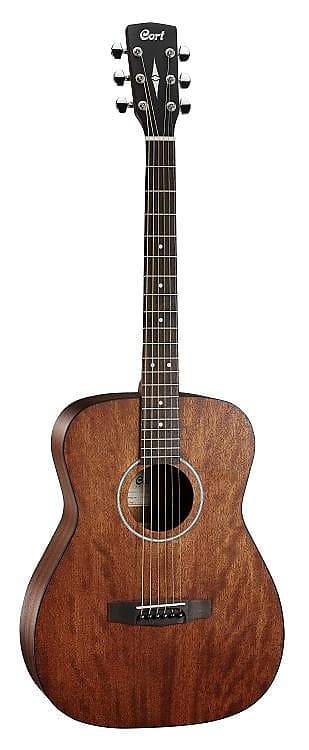Cort Standard Series AF510MOP All Mahogany Concert Acoustic | Reverb