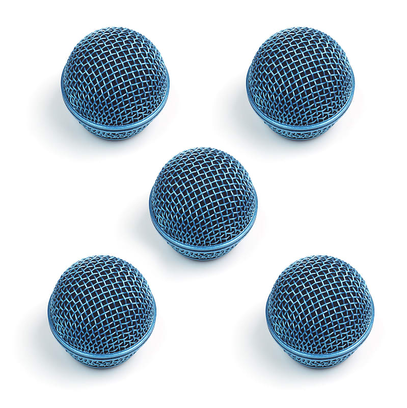 5x Replacement Mesh Microphone Grille For Shure SM58 565SD LC | Reverb