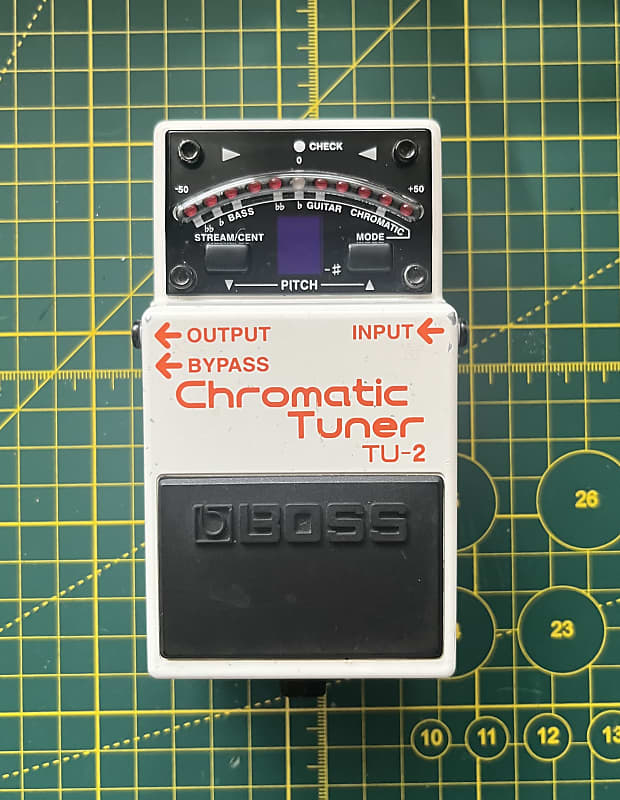 Boss TU-2 Chromatic Tuner (Dark Gray Label) 1998 - 2009 - | Reverb