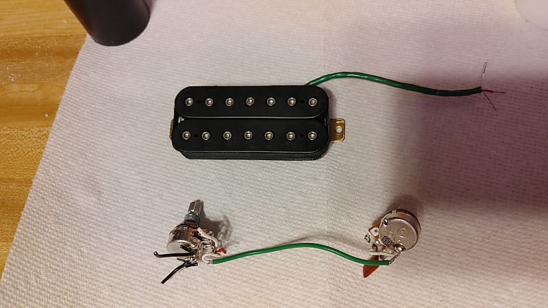 Ibanez 7 String Bridge Pickup+Wiring Harness | Reverb