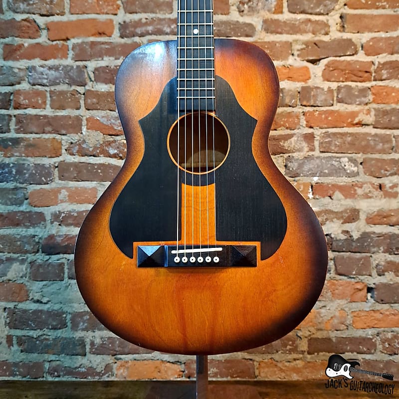 Regal / B&J Serenader Parlor Ed Downing Resto-Mod w/ GB | Reverb