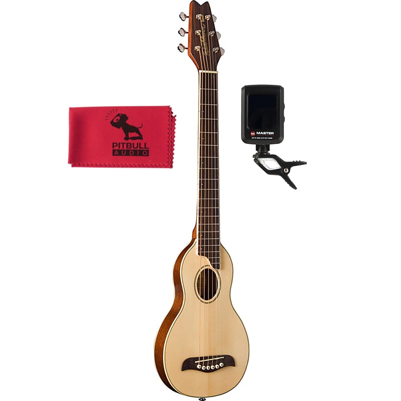 Washburn Guitars RO10SK-A-U Rover Acoustic Guitar Natural w/ | Reverb