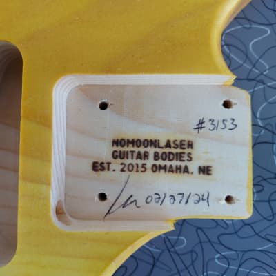 Guitar Body Meteora/Telecaster Hybrid Style Nitro Finish | Reverb