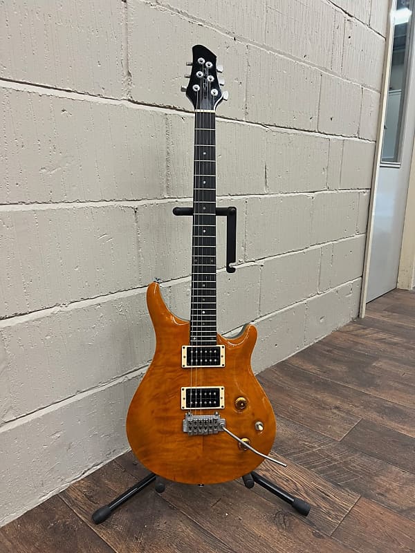 Patrick Eggle Berlin Pro 24V 1997 - Honey / Amber Quilt / | Reverb UK