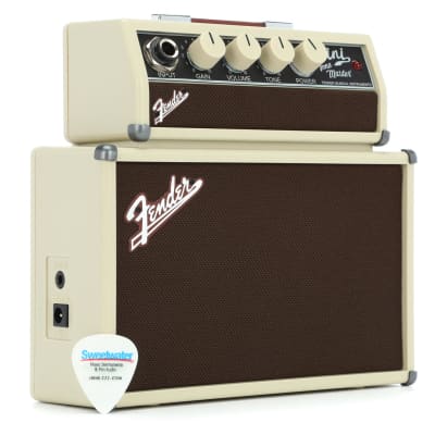 Fender Mini Deluxe 2-watt 1x2" Mini Combo Amp Bundle with | Reverb