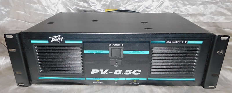 Peavey PV 8.5C 1100 watt power amplifier | Reverb