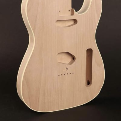 double bound telecaster custom body 2023 - Unfinished | Reverb