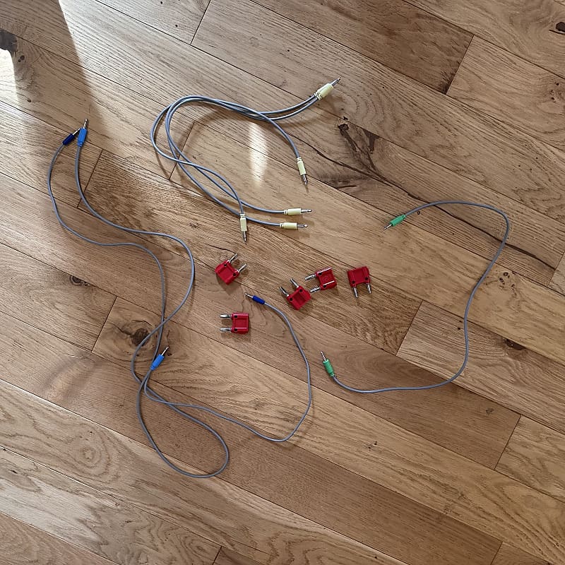 (Set 4 of 4) Buchla banana 3.58mm TiniCable tini jacks tini | Reverb