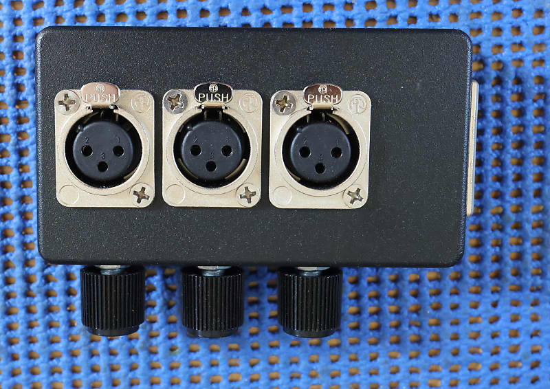 AV Lifesavers 3 channel Mini XLR Mixer | Reverb