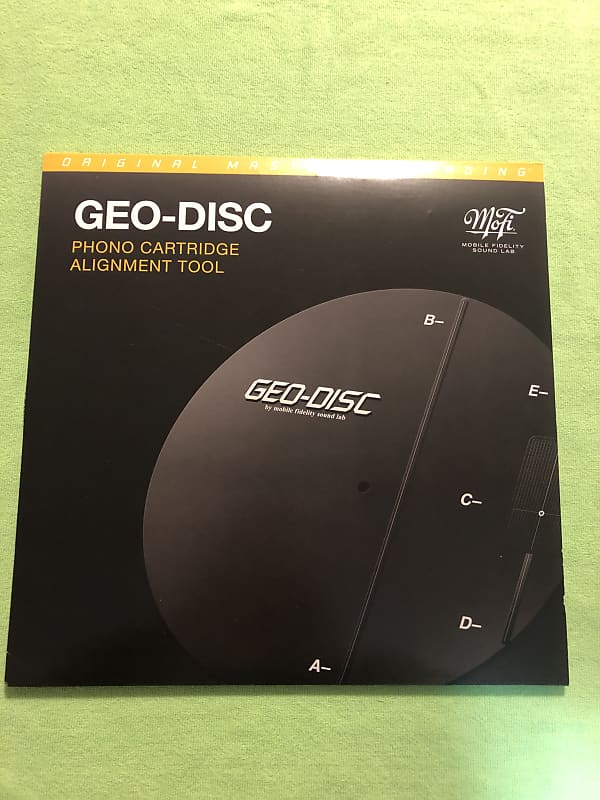 Mobile Fidelity Geo-Disc Phono Cartridge Alignment Tool | Reverb