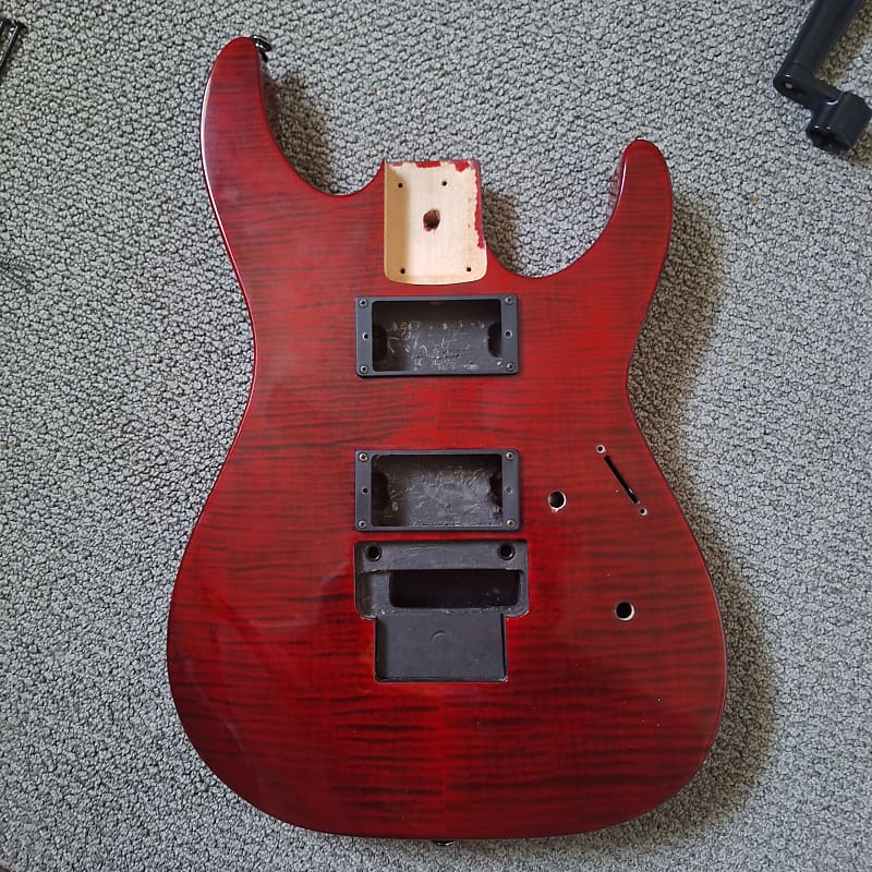 ESP LTD M-100 BODY 2009 - Black Cherry | Reverb