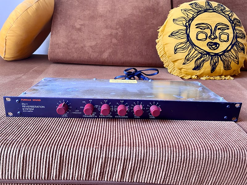 Vintage 1980 Furman RV-1 (RV1) spring reverb / “Reverberation | Reverb