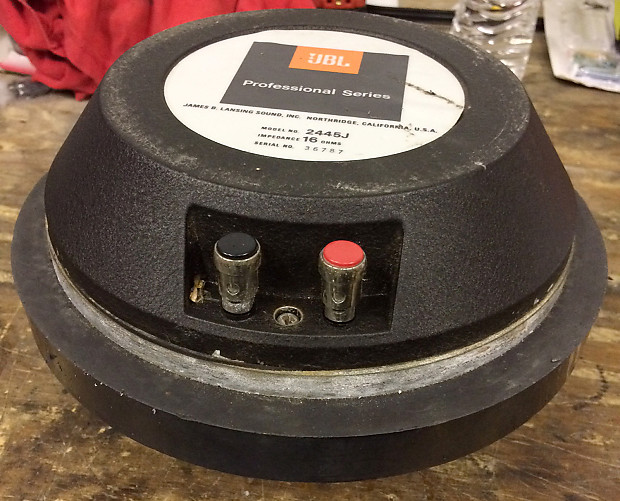JBL 2445J 16 OHM DRIVER | Reverb