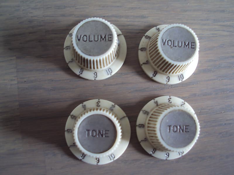 Hofner Verithin Pekalit Knobs Two Tone and Two Volume and | Reverb