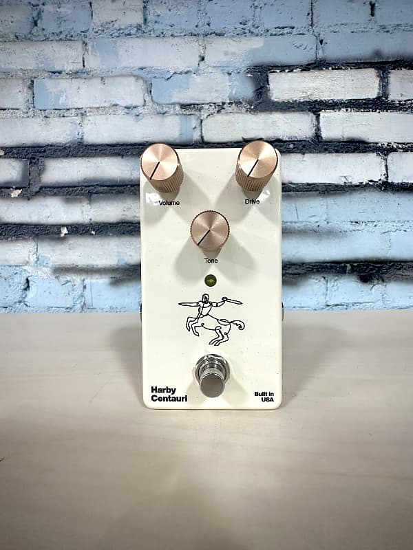Harby Pedals Centauri Overdrive - Off White | Reverb
