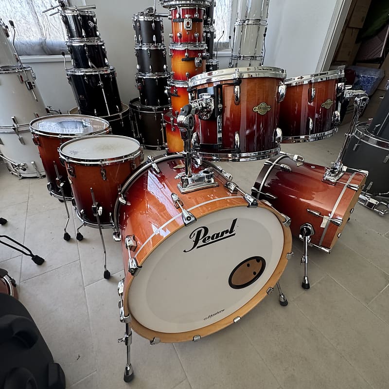 Pearl Masters MCX All Maple 24,18,12,13,14,16 mega drum | Reverb UK