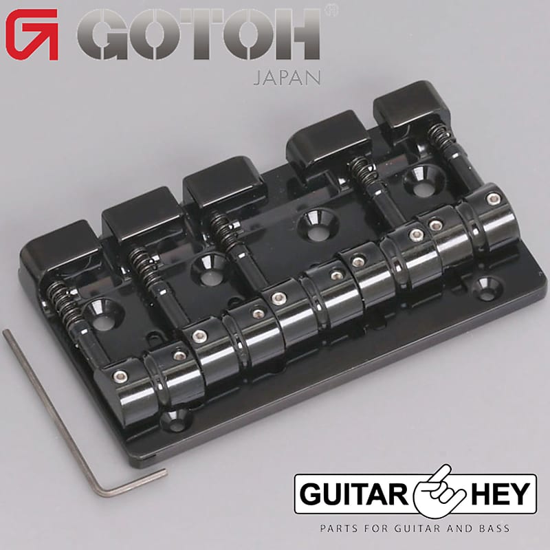 NEW Gotoh J510SJ-5 Quick Release 5-Strings Bass Bridge Multi | Reverb