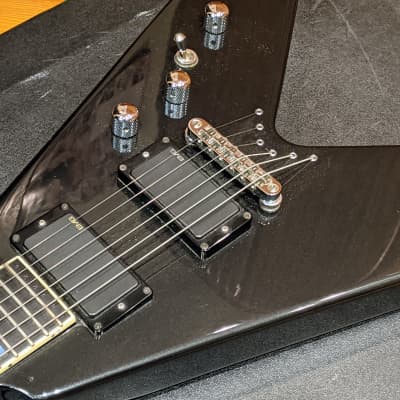 Jackson USA 2001 Dave Mustaine Y2KV Flying V Guitar Metallic | Reverb