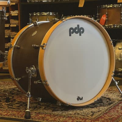 NEW PDP Concept Maple Classic in Satin Walnut w/ Natural Wood | Reverb
