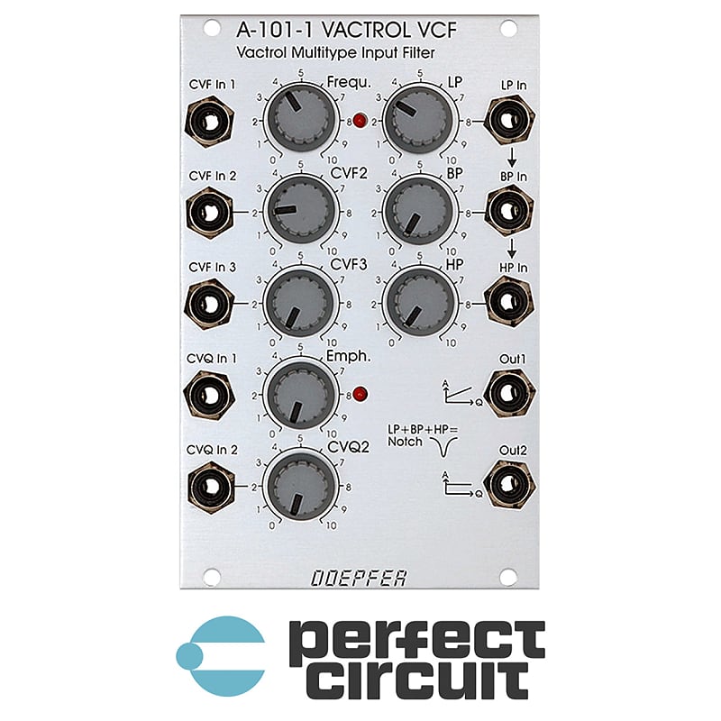 Doepfer A-101-1 Vactrol Steiner Filter [DEMO] | Reverb