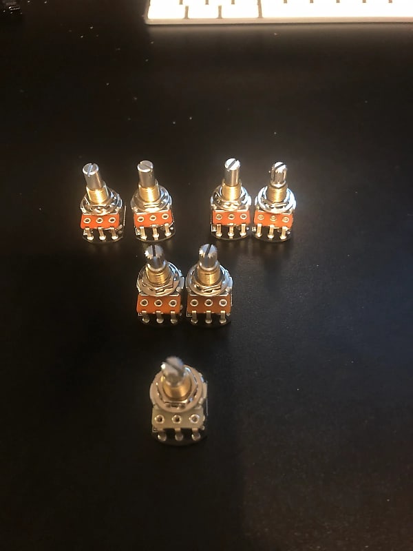 EMG Tone Pots x 7 / Quick Connect / Solderless | Reverb