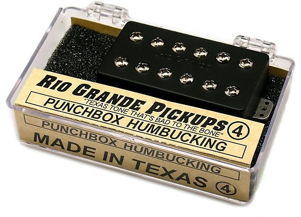 Rio Grande PUNCHBOX Humbucker Guitar Pickup, 4 Conductor, | Reverb